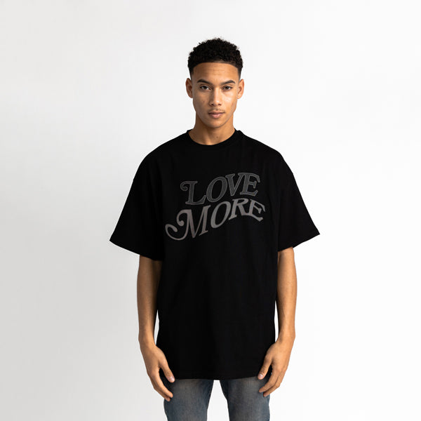 Love More Tee Black (PRE ORDER) – Rheborn Clothing
